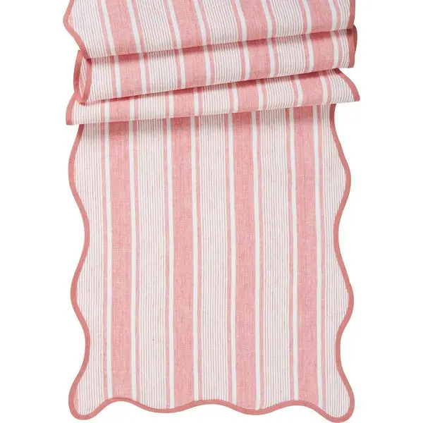 JULISKA Cabana Table Runner - Coral