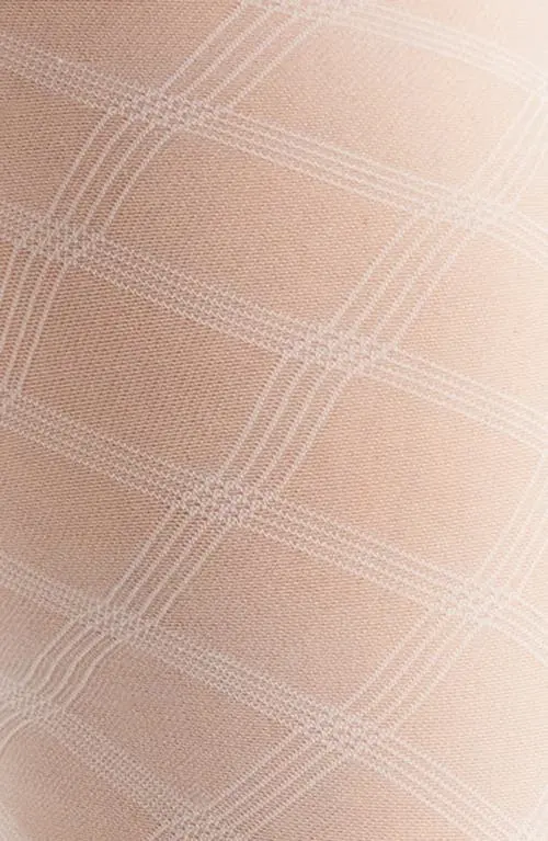 Nordstrom Everyday Sheer Diamond Tights - Pink Loft