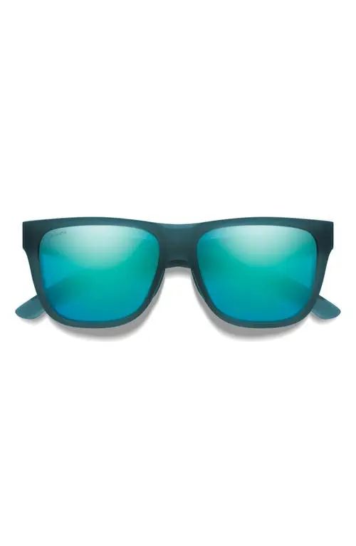 SMITH Lowdown 2 55mm Chromapop™ Glass Polarized Sunglasses - Pacific Crystal / Opal
