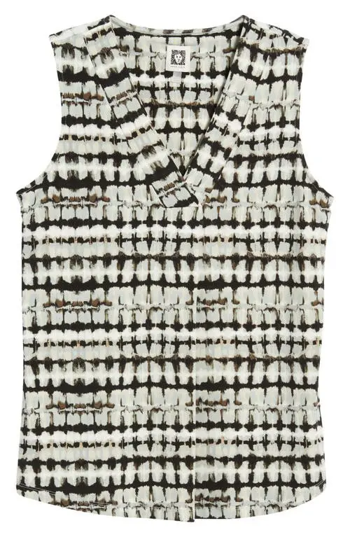 Anne Klein Abstract Print Shell