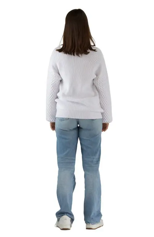 MIA BELLE GIRLS Heart Sweater