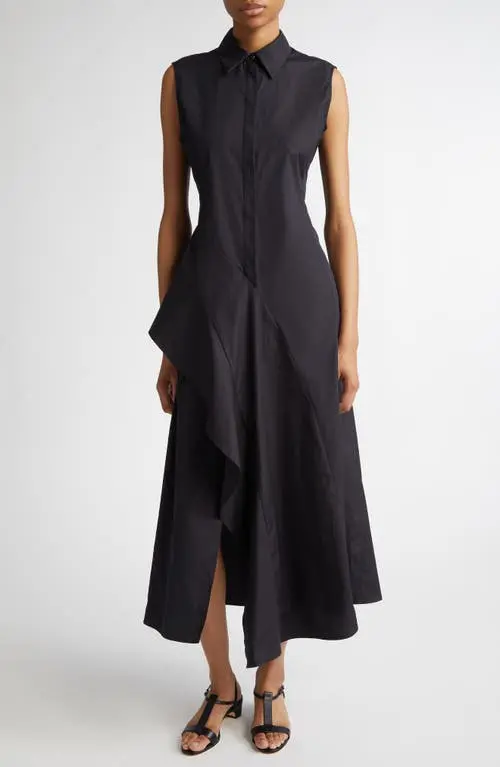 Max Mara Keras Poplin Midi Shirt Dress