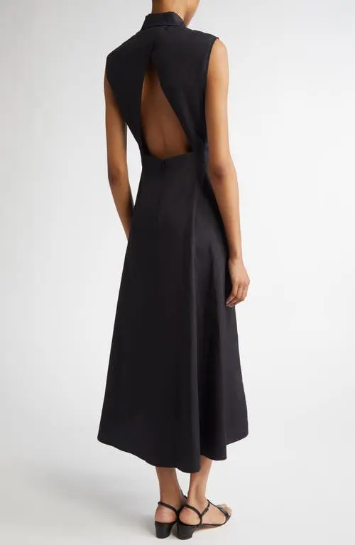 Max Mara Keras Poplin Midi Shirt Dress