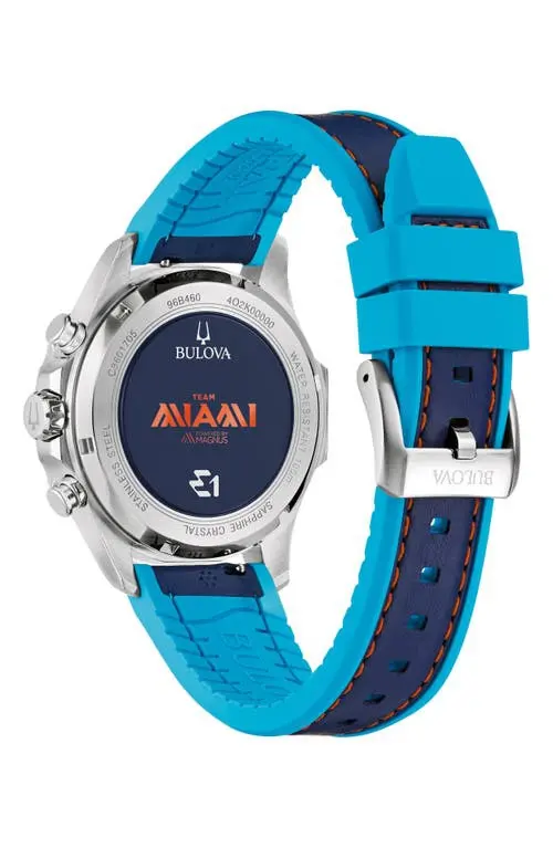 Bulova Team Miami E1 Racing Marine Star Chronograph Watch