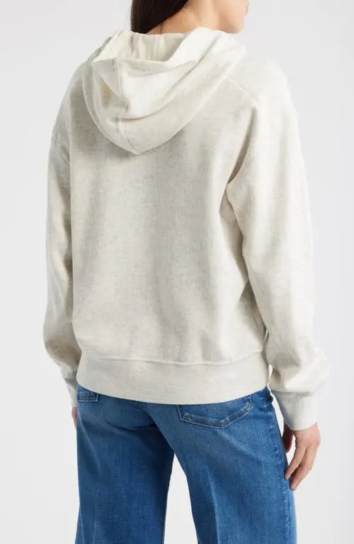 Madewell Heathered Hooded Sweatshirt