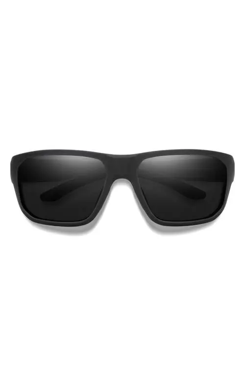 SMITH Arvo 61mm Chromapop™ Polarized Sunglasses - Matte Black/chromapop Black
