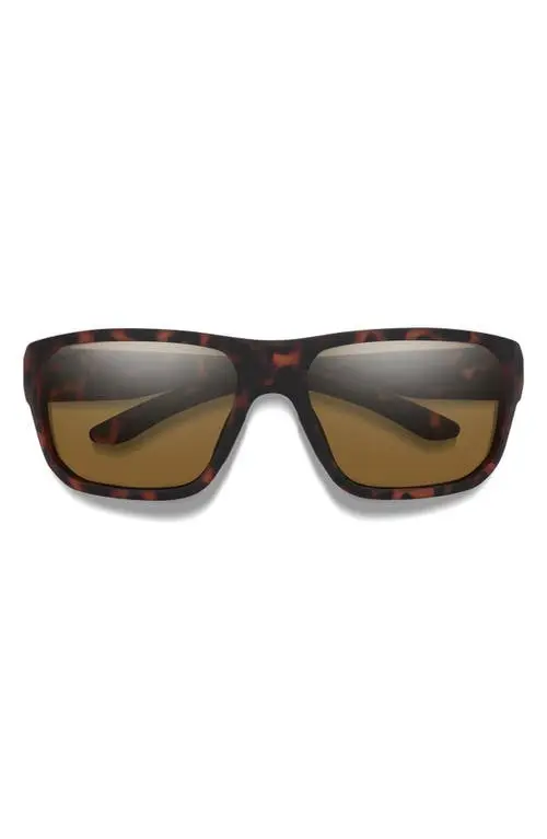 SMITH Arvo 61mm Chromapop™ Polarized Sunglasses - Tortoise /chromapop Brown
