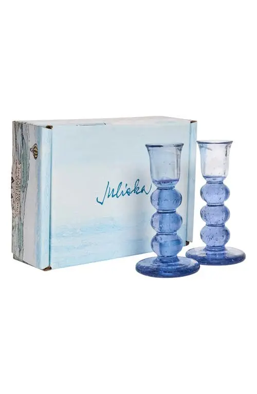 JULISKA Provence Set Of 2 Candlesticks