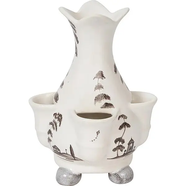 JULISKA Country Estate 6" Tulip Vase - Flint Grey