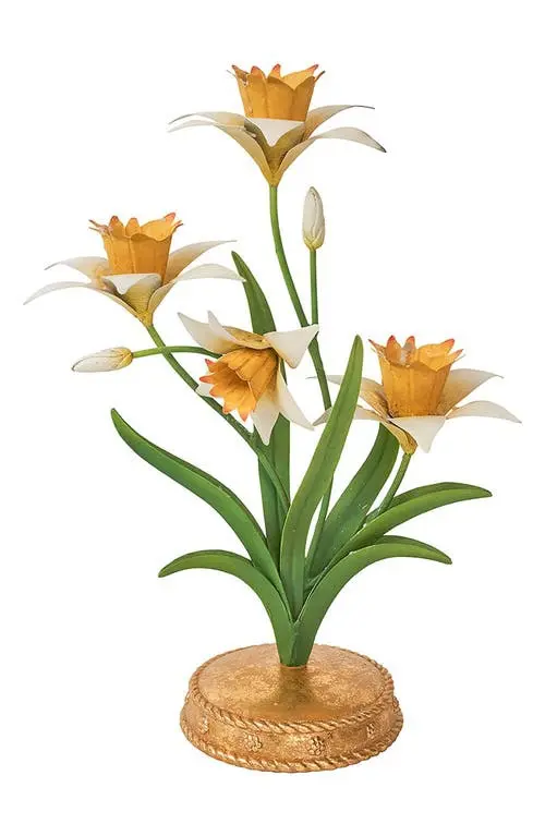 JULISKA Meadow Walk 14" Candle Holder - Yellow