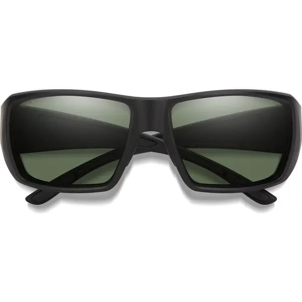 SMITH Guide's Choice 58mm Chromapop™ Polarized Sunglasses - Black / Chromapop Gray Green