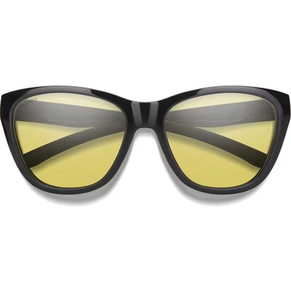 SMITH Shoal 58mm Chromapop Polarized Sunglasses - Black / Low Light Yellow