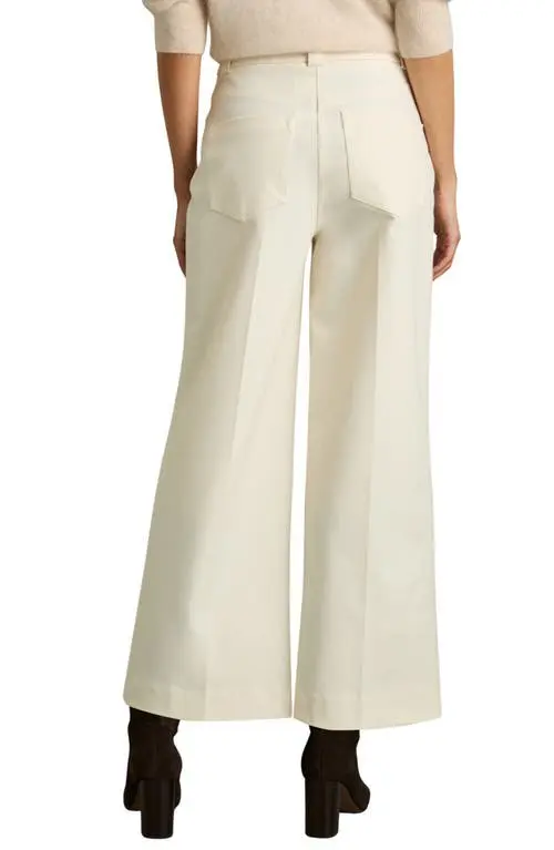 REISS Myrtle Wide Leg Crop Pants