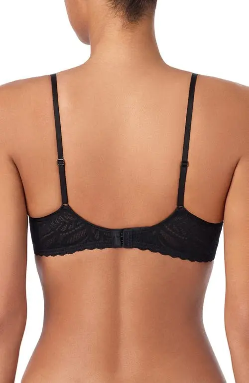 Dkny Lace Deco Underwire Bra - Black