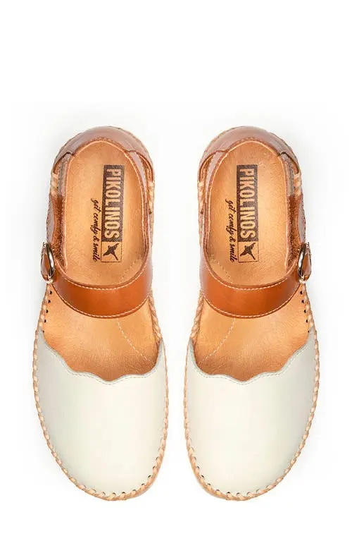 Pikolinos Marina Wedge Flat - Natural