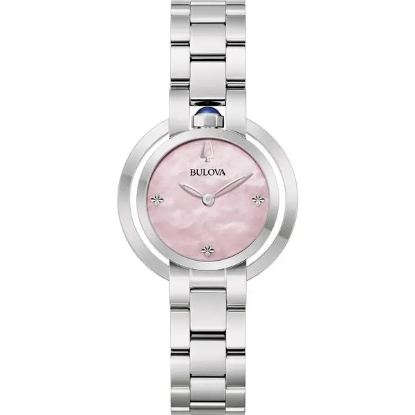 Bulova Rubaiyat Bracelet Watch - Silverone