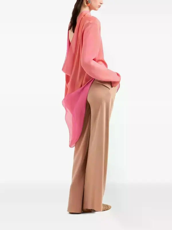 Giorgio Armani Draped Blouse