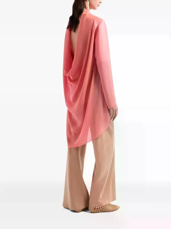 Giorgio Armani Draped Blouse