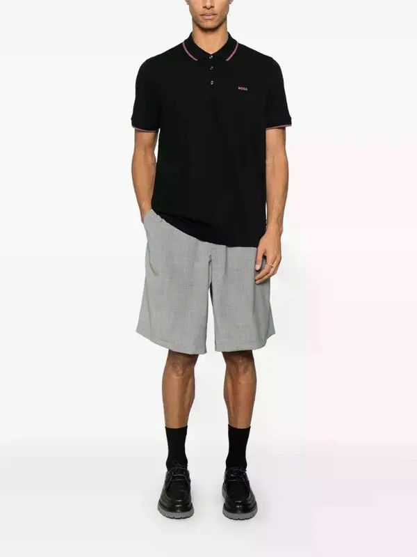 BOSS Cotton-piqué Polo Shirt With Contrast Tipping