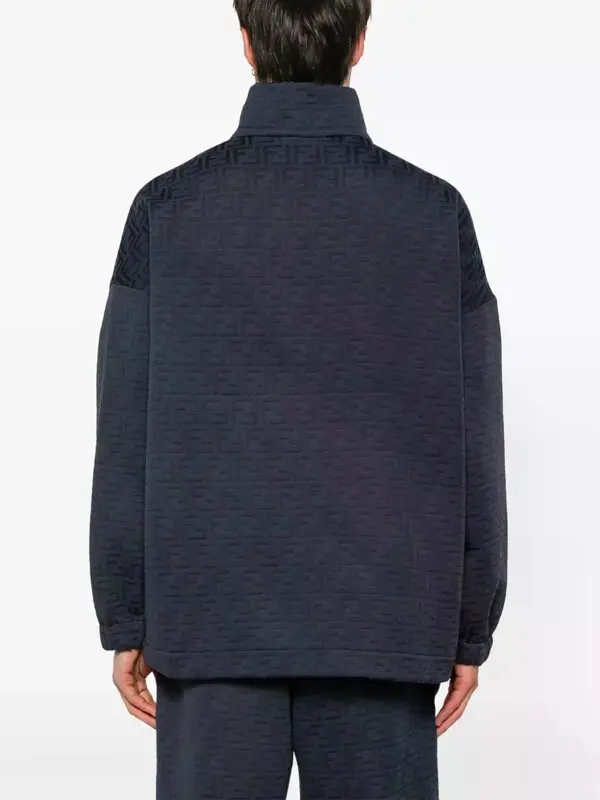 Fendi Ff-embossed Sweatshirt