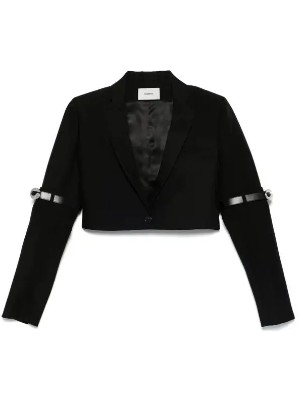 Coperni Hybrid Cropped Blazer