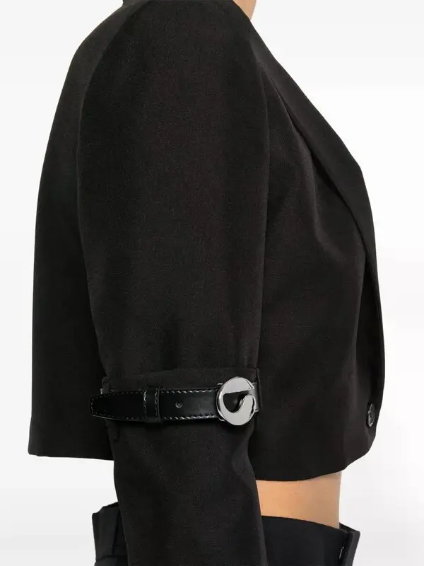 Coperni Hybrid Cropped Blazer