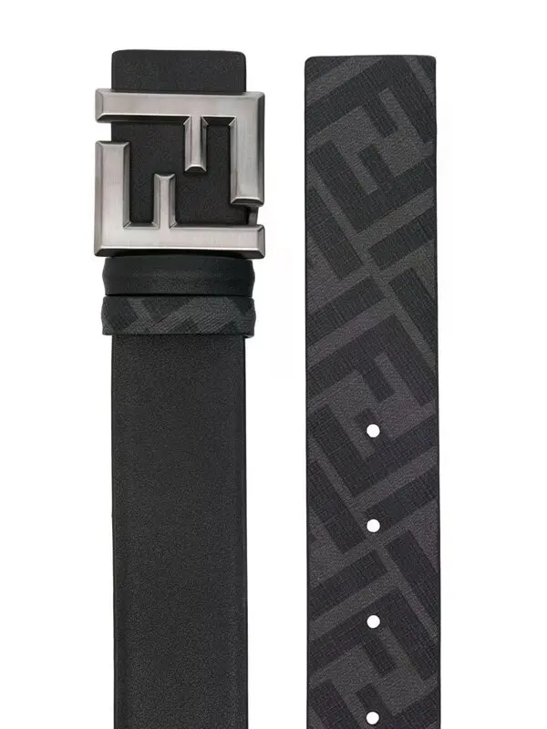 Fendi Ff Squared Reversible Belt