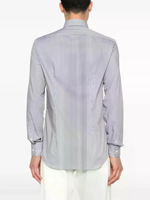 XACUS Striped Shirt - Black