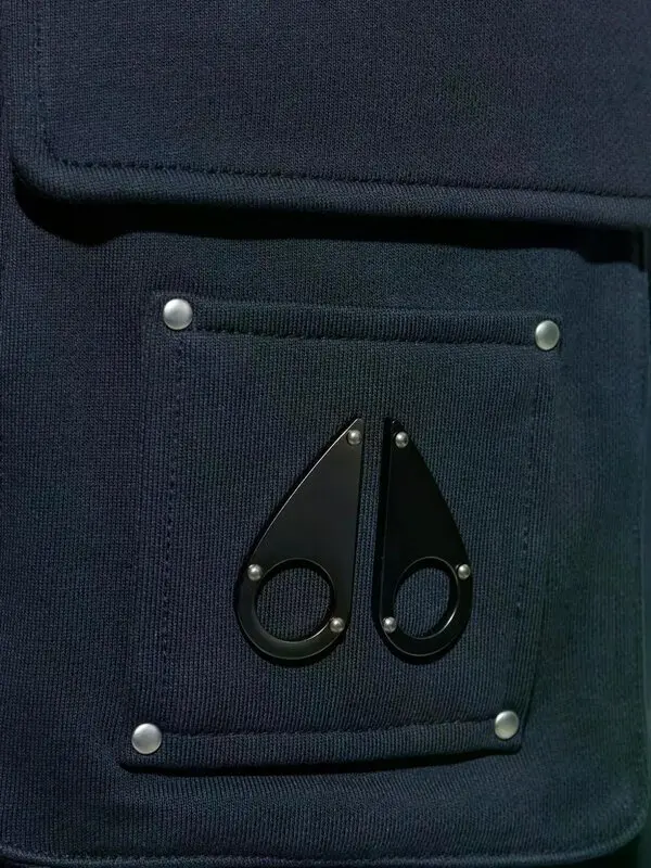 Moose Knuckles Hartsfield Cargo Track Pants - Blue