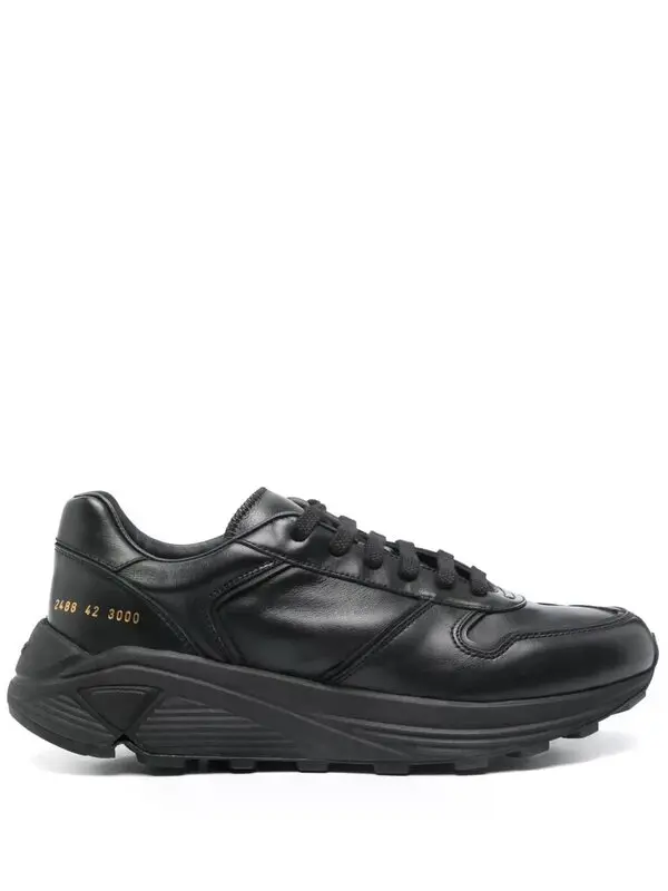 COMMON PROJECTS Leather Sneakers - Black