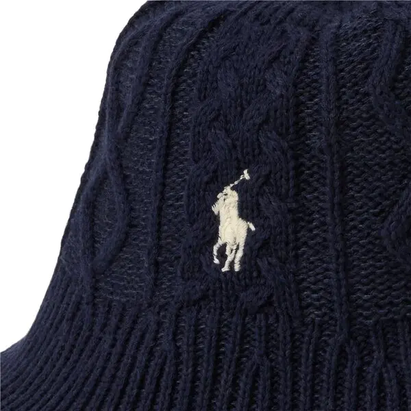 Ralph Lauren Cable-knit Bucket Hat