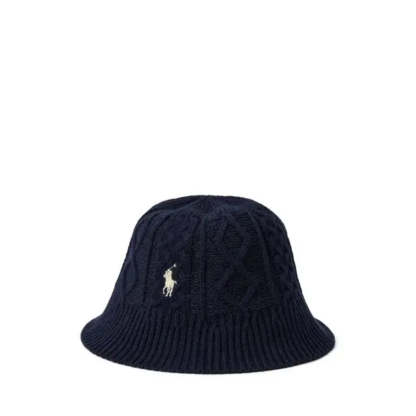 Ralph Lauren Cable-knit Bucket Hat