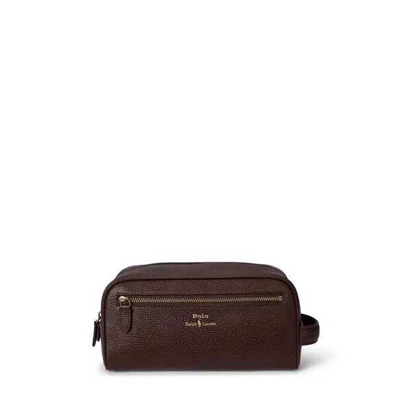 Ralph Lauren Pebbled Leather Travel Case