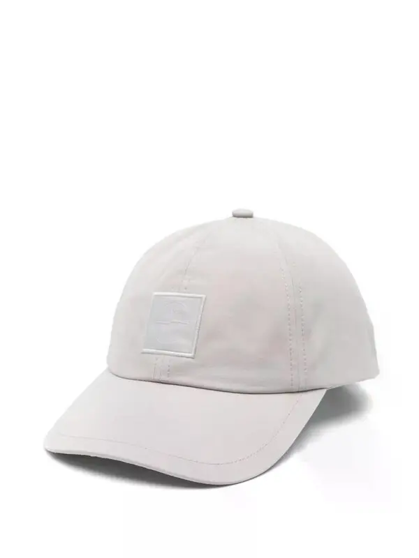 Stone Island Compass-patch Cap - Grey