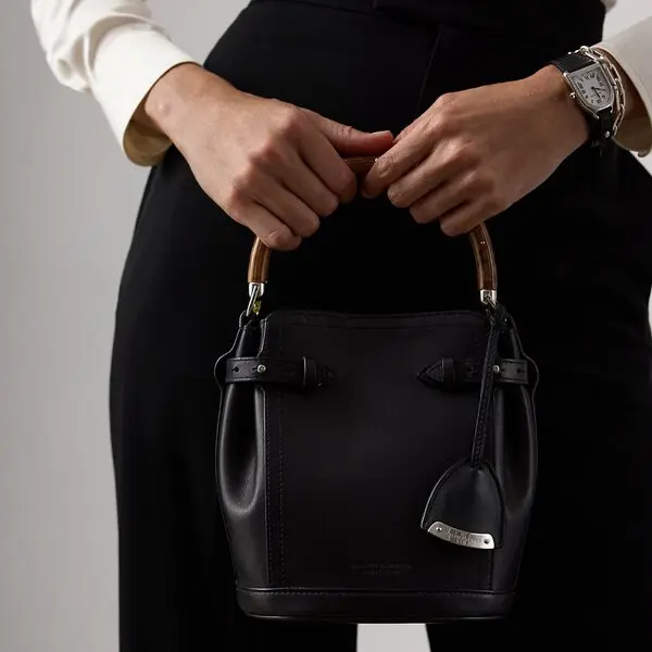 Ralph Lauren The Small Bucket Bag - Black
