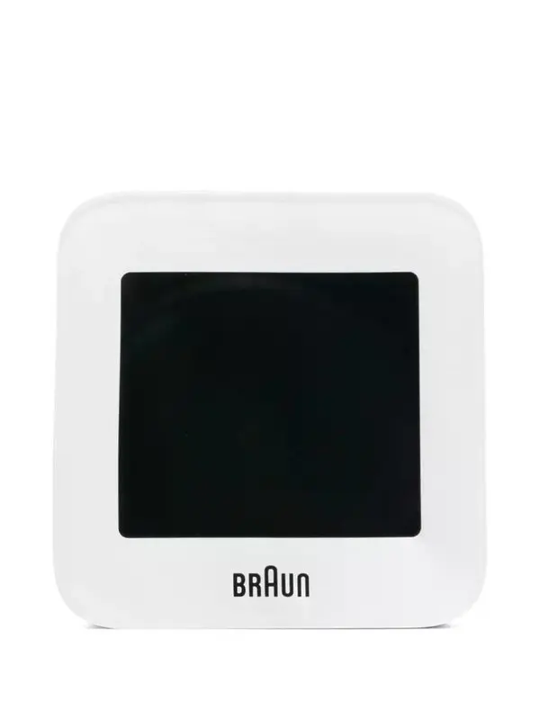 BRAUN WATCHES Digital Travel Alarm Clock - White