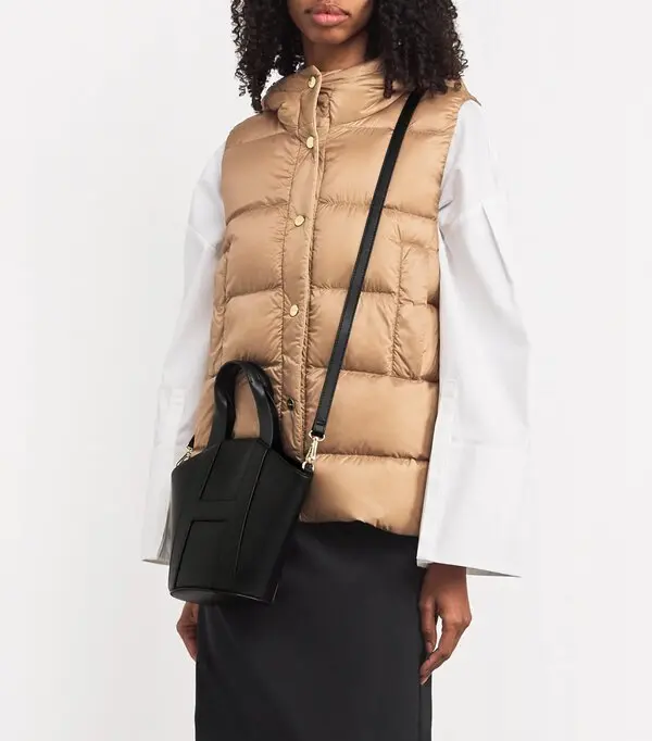 Harrods Leather Tote Bag