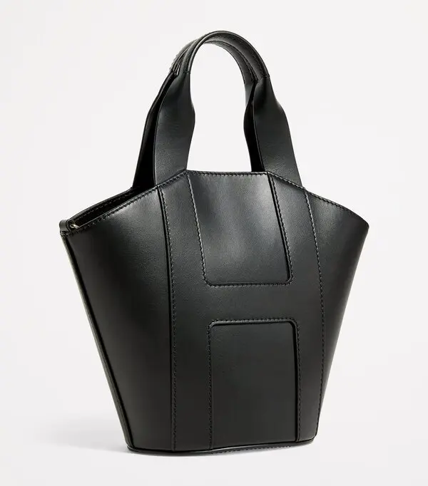 Harrods Leather Tote Bag