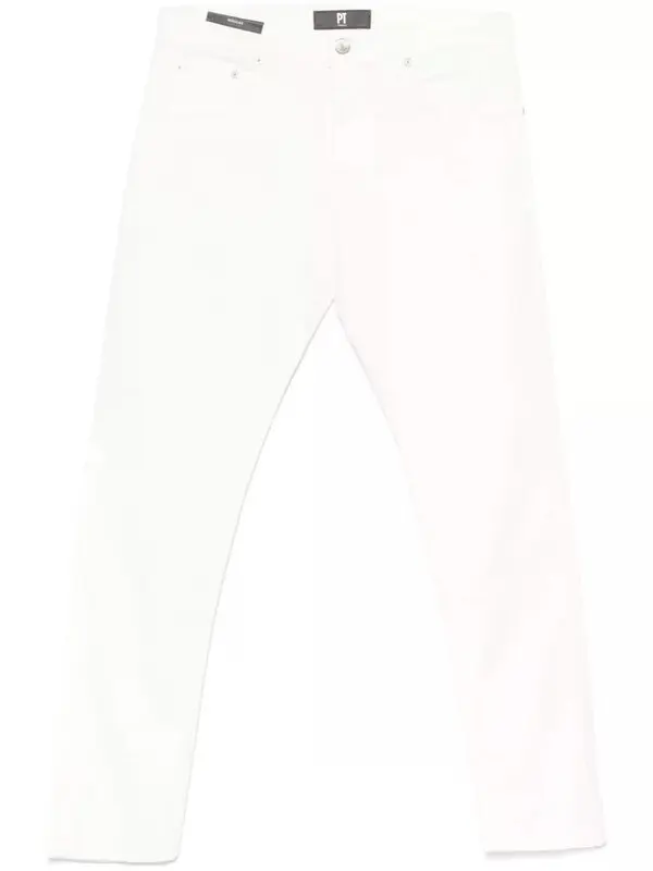 PT TORINO Straight-leg Jeans - White