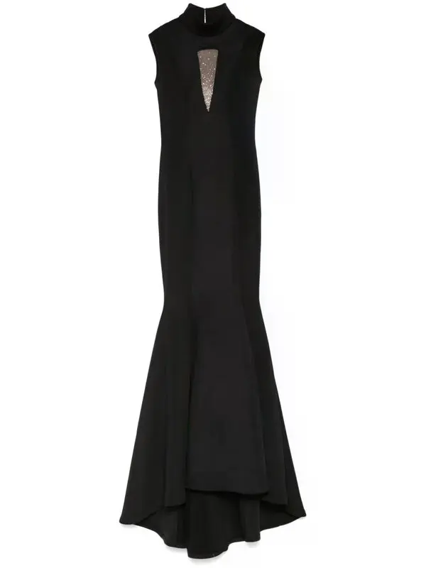AAVVA High-neck Mermaid Gown