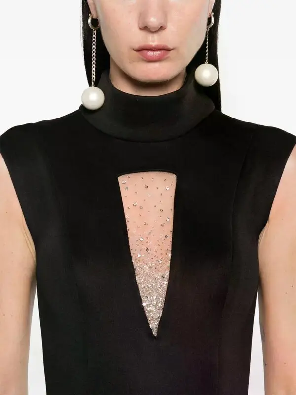 AAVVA High-neck Mermaid Gown