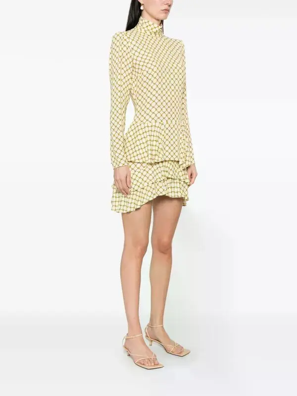 Elisabetta Franchi Monogram-print Midi Dress