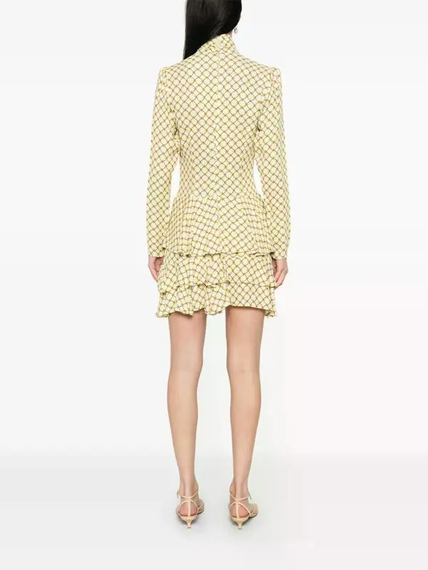 Elisabetta Franchi Monogram-print Midi Dress