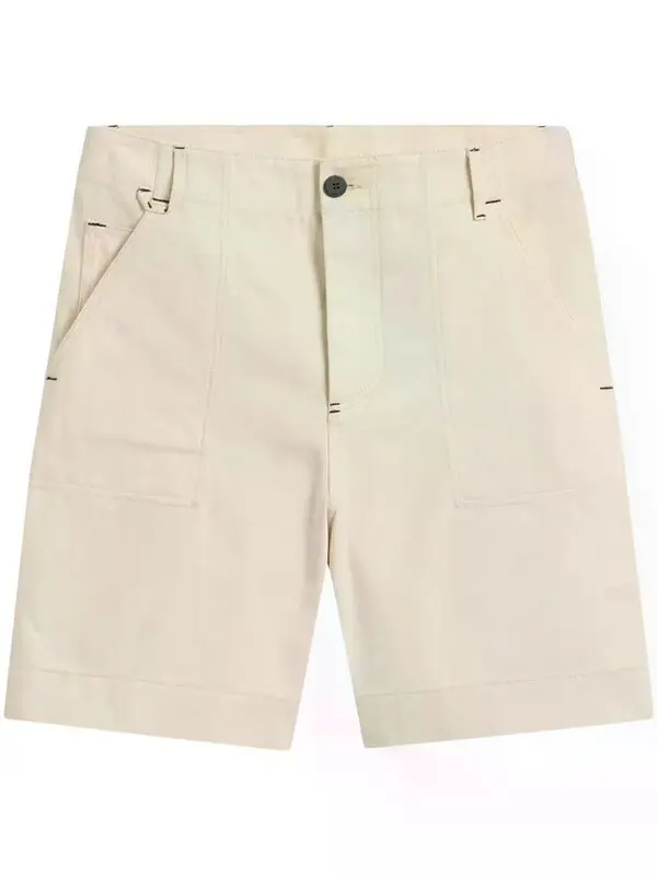 Jacquemus Cotton Shorts - Neutrals