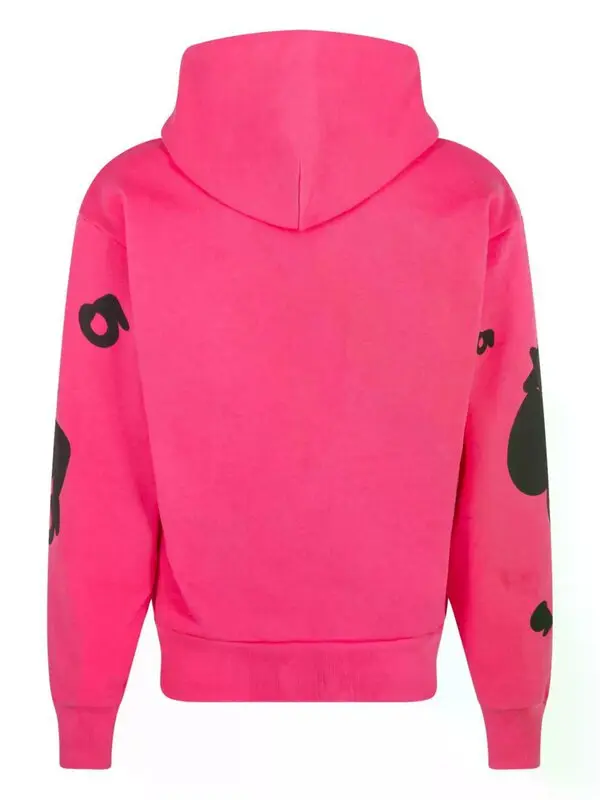 SP5DER Beluga Fw 24 Hoodie - Pink