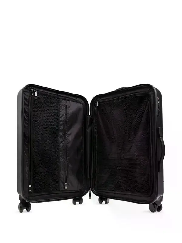 Emporio Armani Logo-embossed Trolley - Silver