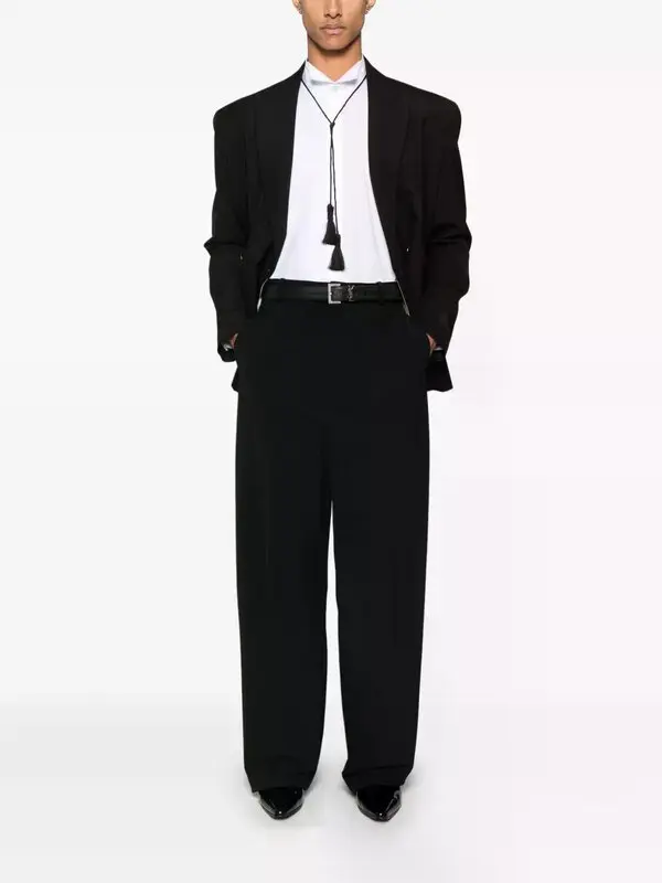Saint Laurent Wingtip-collar Cotton Shirt