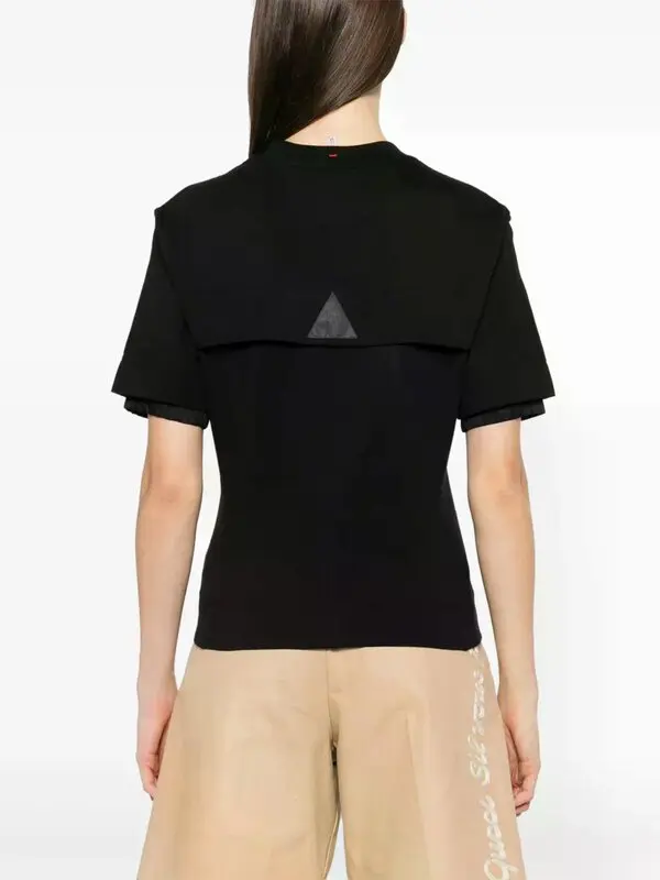 Moncler Logo-patch T-shirt - Black