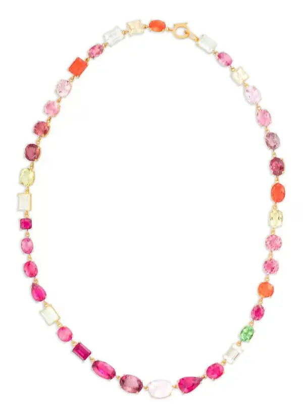 Irene Neuwirth 18kt Yellow Gemmy Gem Multi-stone Necklace - Gold
