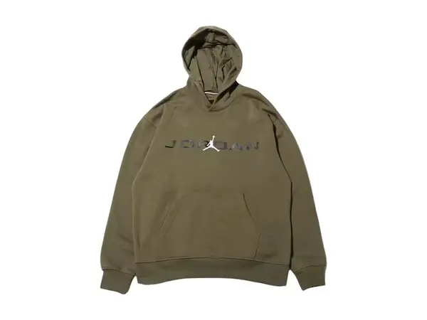 JORDAN Essentials Fleece Hoodie - Medium Olive